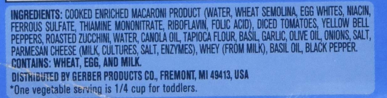 Gerber Mealtime Harvest Bowls, Pesto, 4.5 OZ