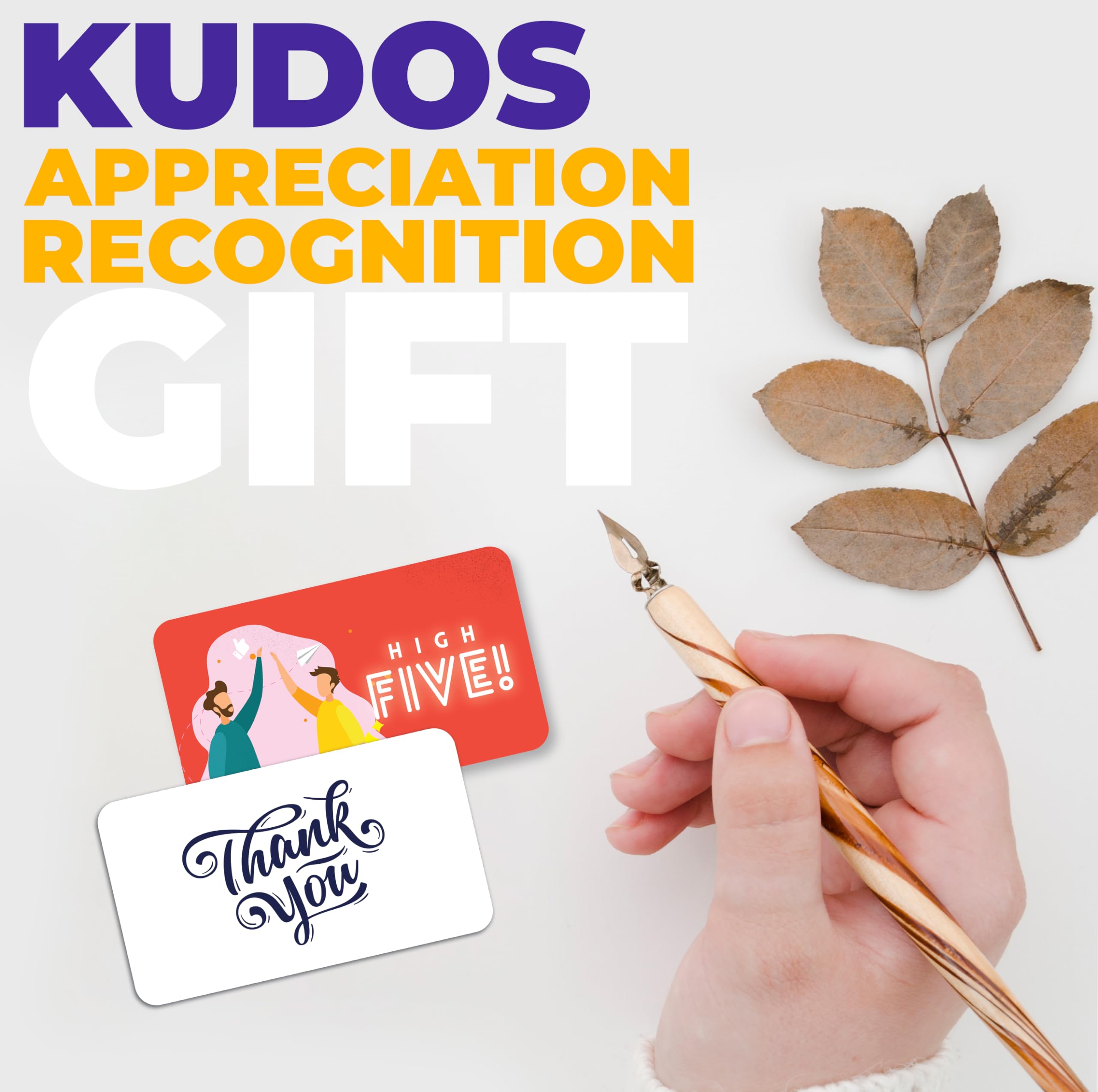 70 Kudos Cards - Thank You Appreciation & Recognition Blank Back Postcard – School Lunch Box Kids Notes – Business Employee Motivational Affirmation Bulk Gift – Teacher Reward Inspirational