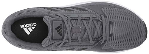 adidas mens Runfalcon 2.0 Running Shoe, Grey/Black/Grey, 11 US
