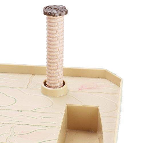 Hffheer Reptile Basking Platform Tortoise Sunbathe Pier Aquarium Float Basking Platform Reptile Climbing Ramp Hammock Fish Tank Sunbathe Accessories