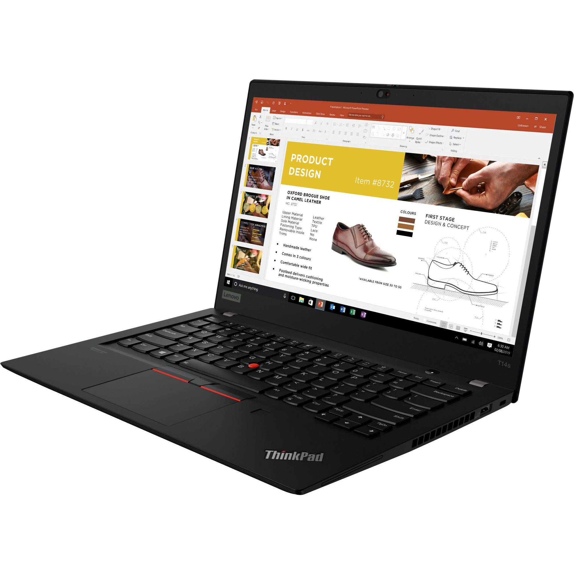 Lenovo ThinkPad T14s Gen 1 20T0002EUS 14" Touchscreen Notebook - 1920 x 1080 - Core i5 i5-10310U - 8 GB RAM - 256 GB SSD - Windows 10 Pro 64-bit - Intel UHD Graphics