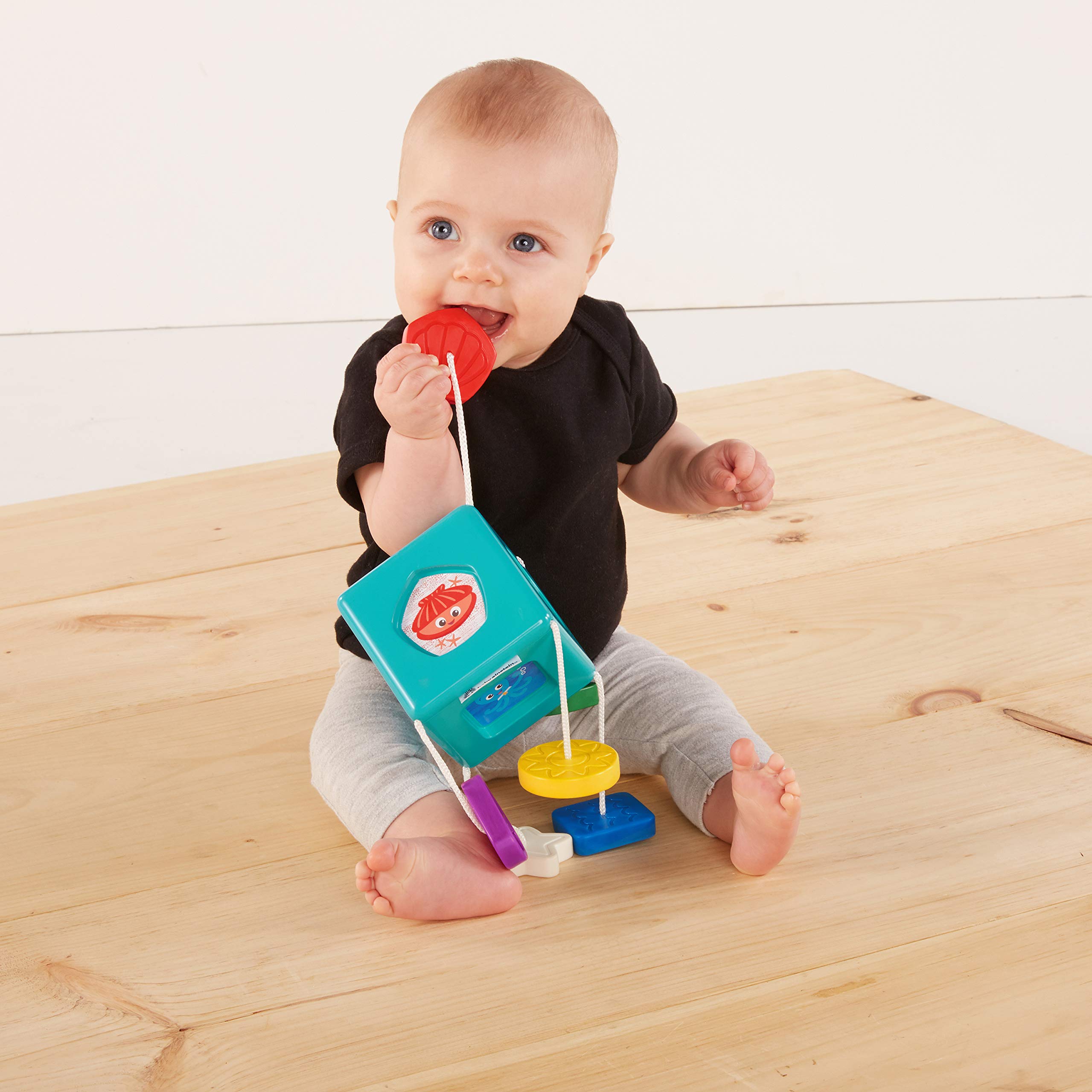 Baby Einstein Baby's First Shapes & Senses Teacher Developmental Toys Kit and Gift Set, Newborn and up