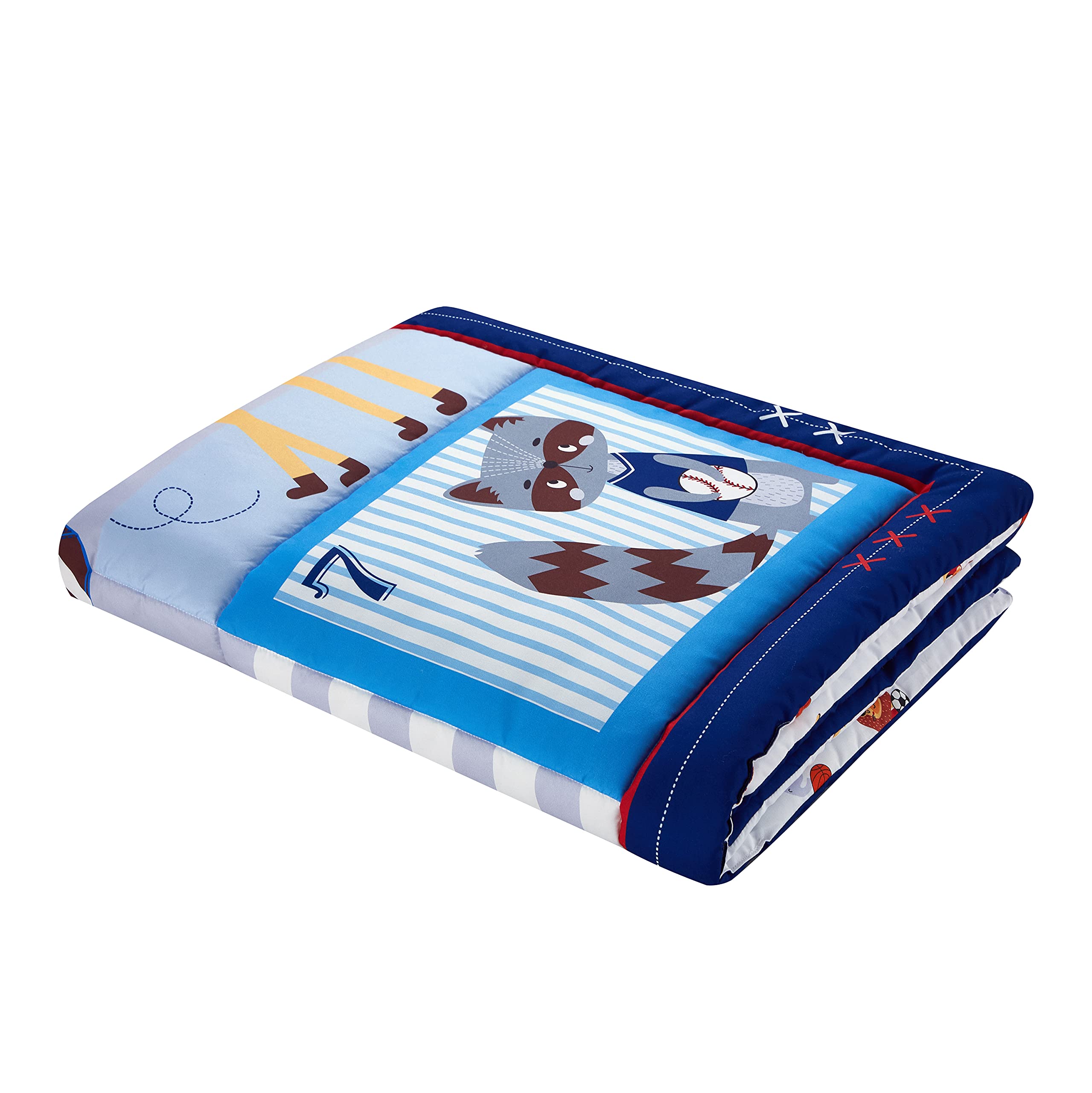 Grand Avenue Future All-Star 3 Piece Crib Bedding Set, 33 x 42, Multi-Color