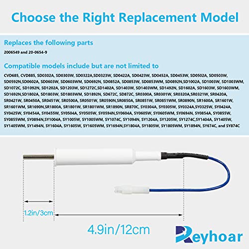 2006549 Water Level Probe Replacement Part for Manitowoc Ice Machines by Rayhoor - Replaces 2006549 & 20-0654-9