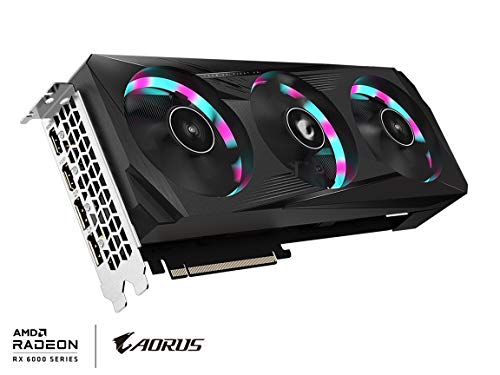 Gigabyte AORUS Radeon RX 6700 XT Elite 12G Graphics Card, WINDFORCE 3X Cooling System, 12GB 192-bit GDDR6, GV-R67XTAORUS E-12GD Video Card