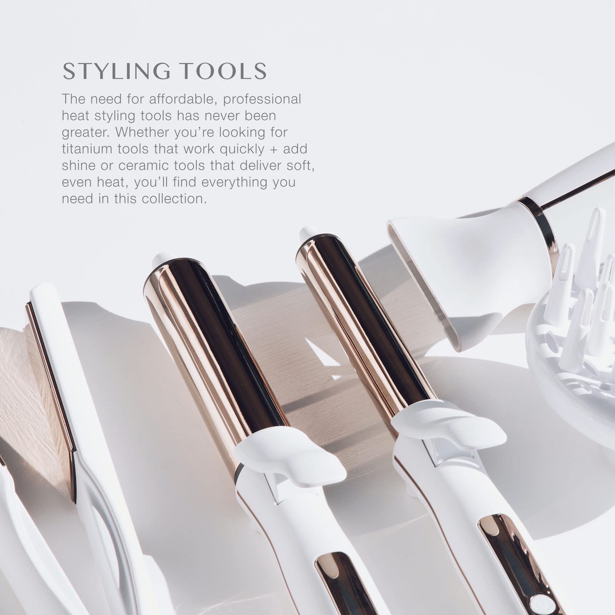Kristin Ess Hair Iconic Professional Style Blow Dryer with Smoothing Nozzle + Diffuser - 1875W Dual Voltage Hair Dryer - Ionic Settings for Smoothing + Frizz Control - 2 Speeds + 3 Heat Settings