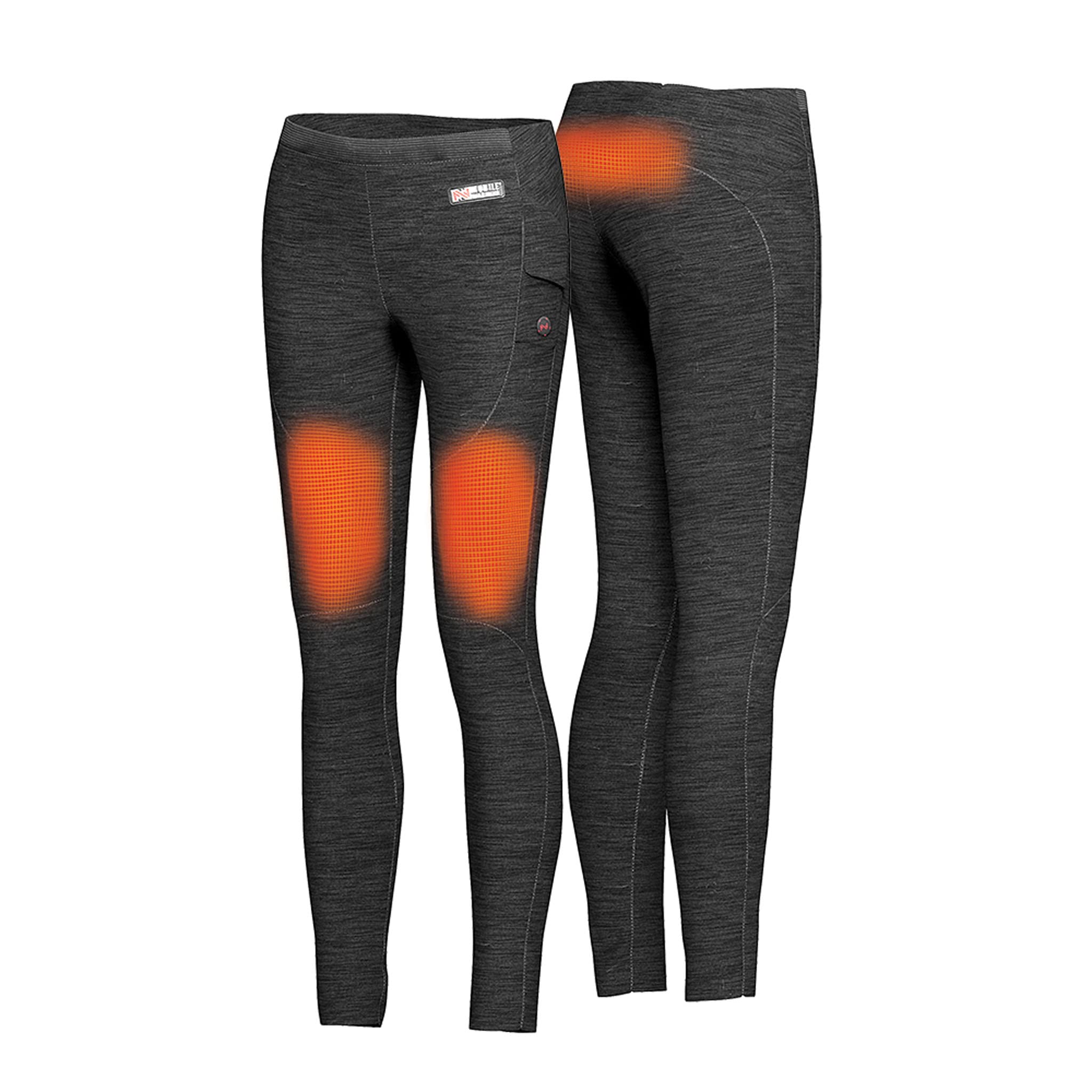 Fieldsheer Mobile Warming Women's Ion Heated Base Layer Pants (Black, Large)