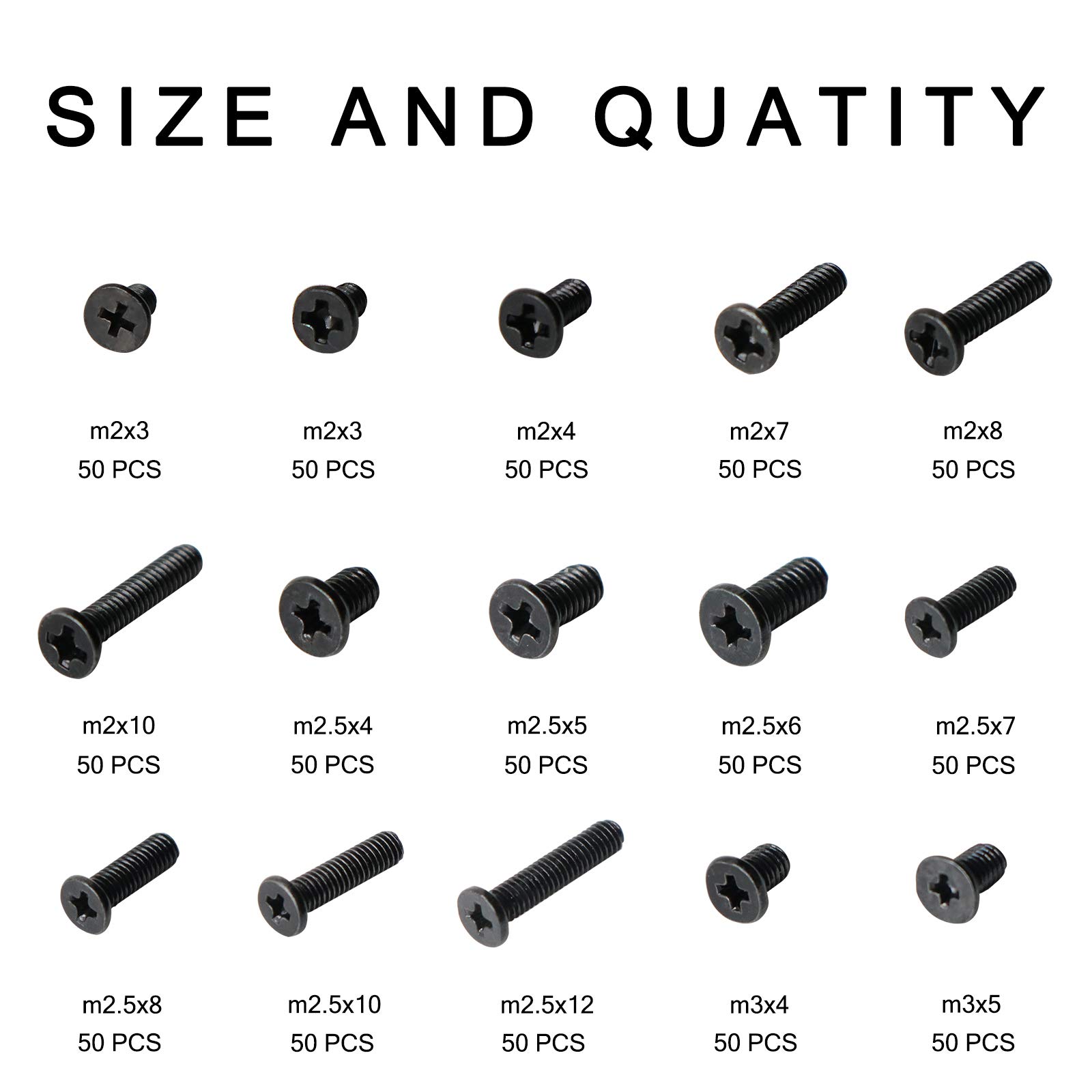 751PCS Laptop Notebook Computer Screws Kit Set with Screwdriver for IBM HP Dell Lenovo Samsung Sony Toshiba Gateway