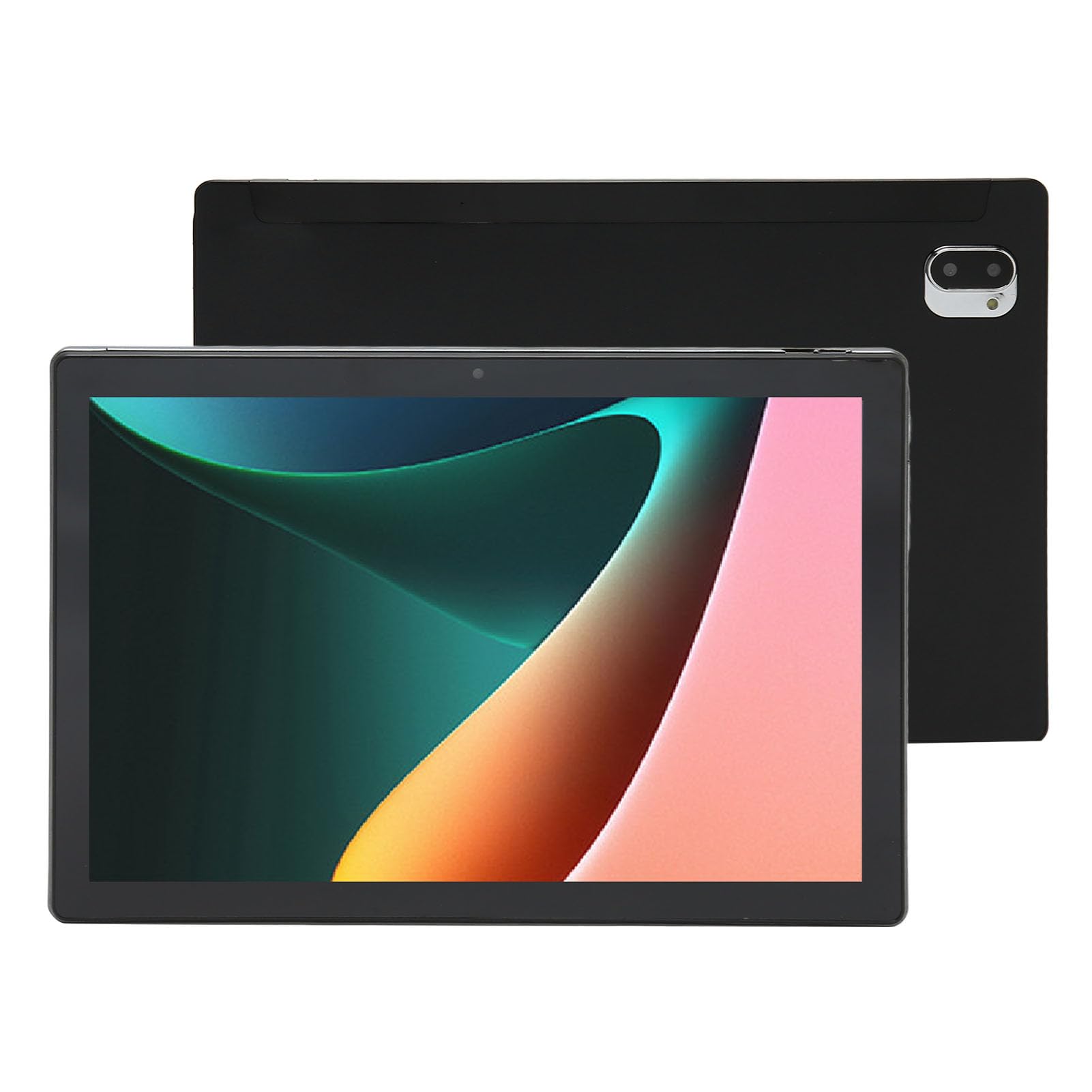 2 in 1 Tablet, 6GB 128GB Memory 5G WiFi 10.1 Inch LCD Gaming Tablet Dual Camera with Mouse Keyboard for Family (US Plug)