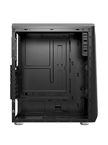 Bgears b-Vigor RGB Mid Tower with Front RGB Light and Side Tempered Glass (Fan Sold Separately))
