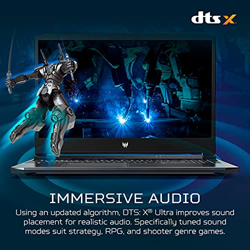 Acer Predator Helios 300 PH317-55-77S4 Gaming Laptop | Intel i7-11800H | NVIDIA GeForce RTX 3070 Laptop GPU | 17.3" QHD 165Hz 3ms IPS Display | 16GB DDR4 | 1TB SSD | Killer WiFi 6 | RGB Keyboard