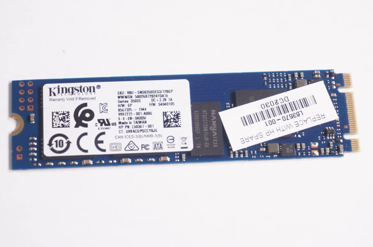 FMB-I Compatible with L50361-001 Replacement for Hp 128GB M2 SATA-3 TLC SSD Drive 15-DY1024WM