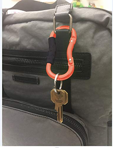 Good Gear 3 Pieces Baby Stroller Hooks, Curved Hook Clips with TPE Grips, Shopping Cart Bag Holder
