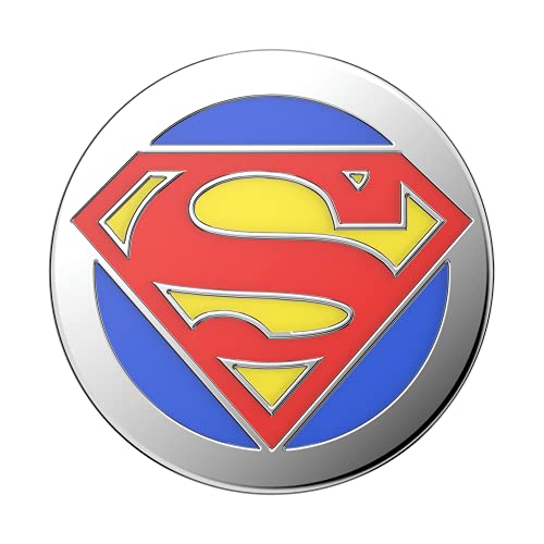 PopSockets Phone Grip with Expanding Kickstand, PopSockets for Phone - Enamel Superman