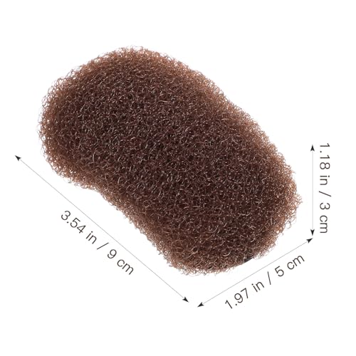 FRCOLOR Charming Volume Hair Inserts and Bump It Up Clips for Women - 3 Pack Hair Padding for Updos, Beehive Styles