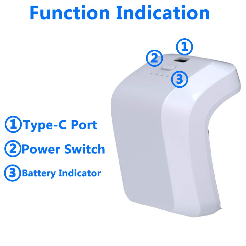 1500mAh Charging Battery for PS5 Controller, Rechargeable Replacement Battery Fast Charger for Sony PlayStation 5 Controller