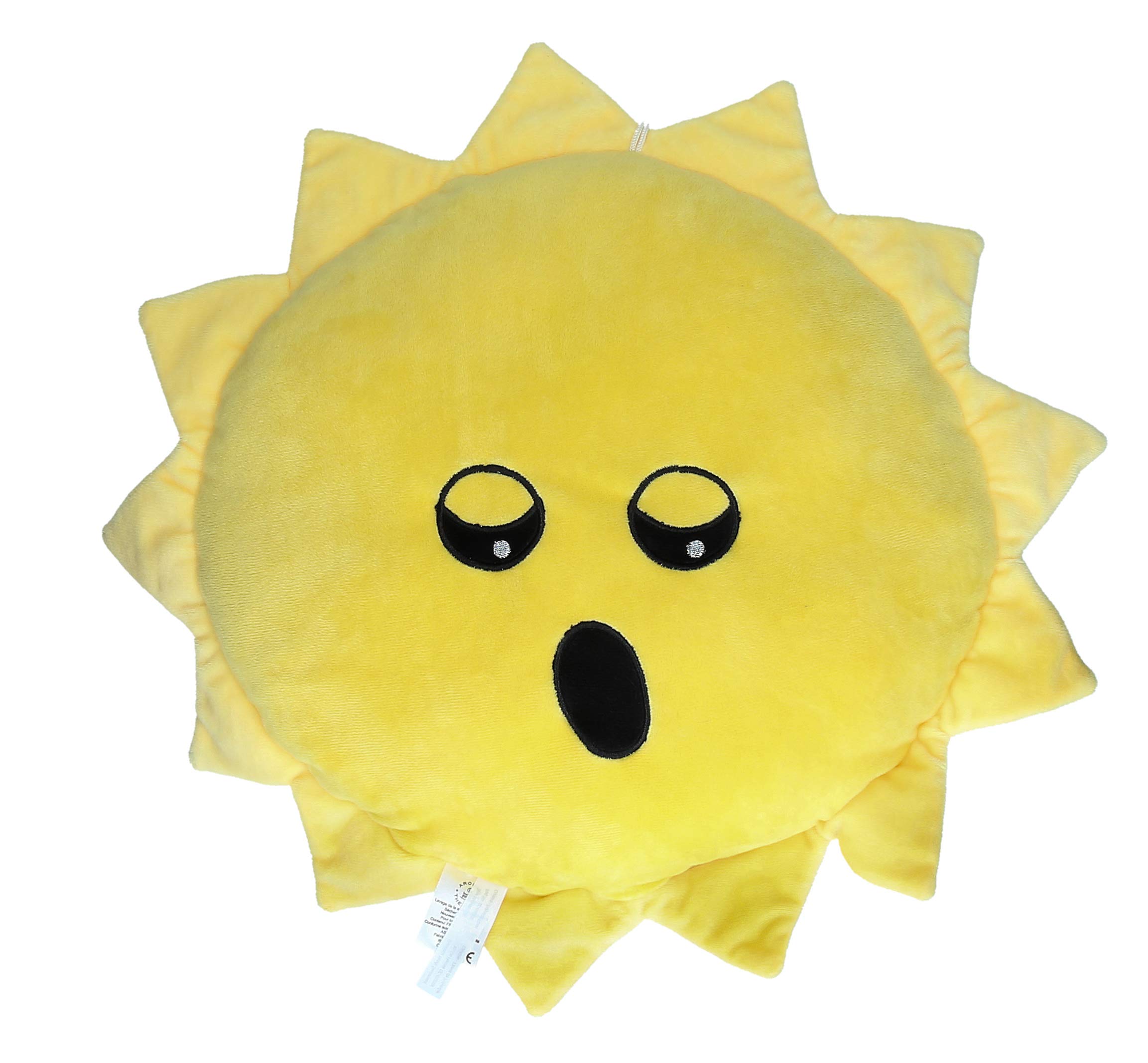 Around The Crib kokoons Cuddly Sun Plush Musical Night Light - Double Sided. Pale Yellow/Dark Yellow