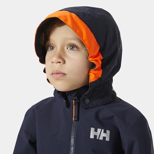 Helly Hansen Kid's Shelter Jacket 2.0, 597 Navy, 7