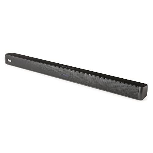 Acoustic Audio by Goldwood 2.1 Channel Sound Bar for TV with Built in Subwoofer, 36 Inch Surround System, HDMI, ARC, and Bluetooth, Black