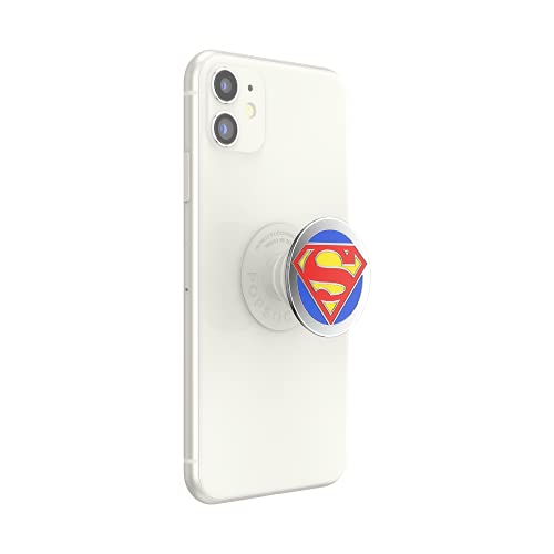 PopSockets Phone Grip with Expanding Kickstand, PopSockets for Phone - Enamel Superman
