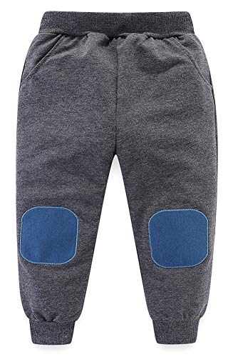 BOMDEALS Cute Valentines Sweatsuit for Toddler Boys - Kids Cartoon Pentacle Dinosaur Printed Long Sleeve Top Pants Outfits(Navy,110,315)