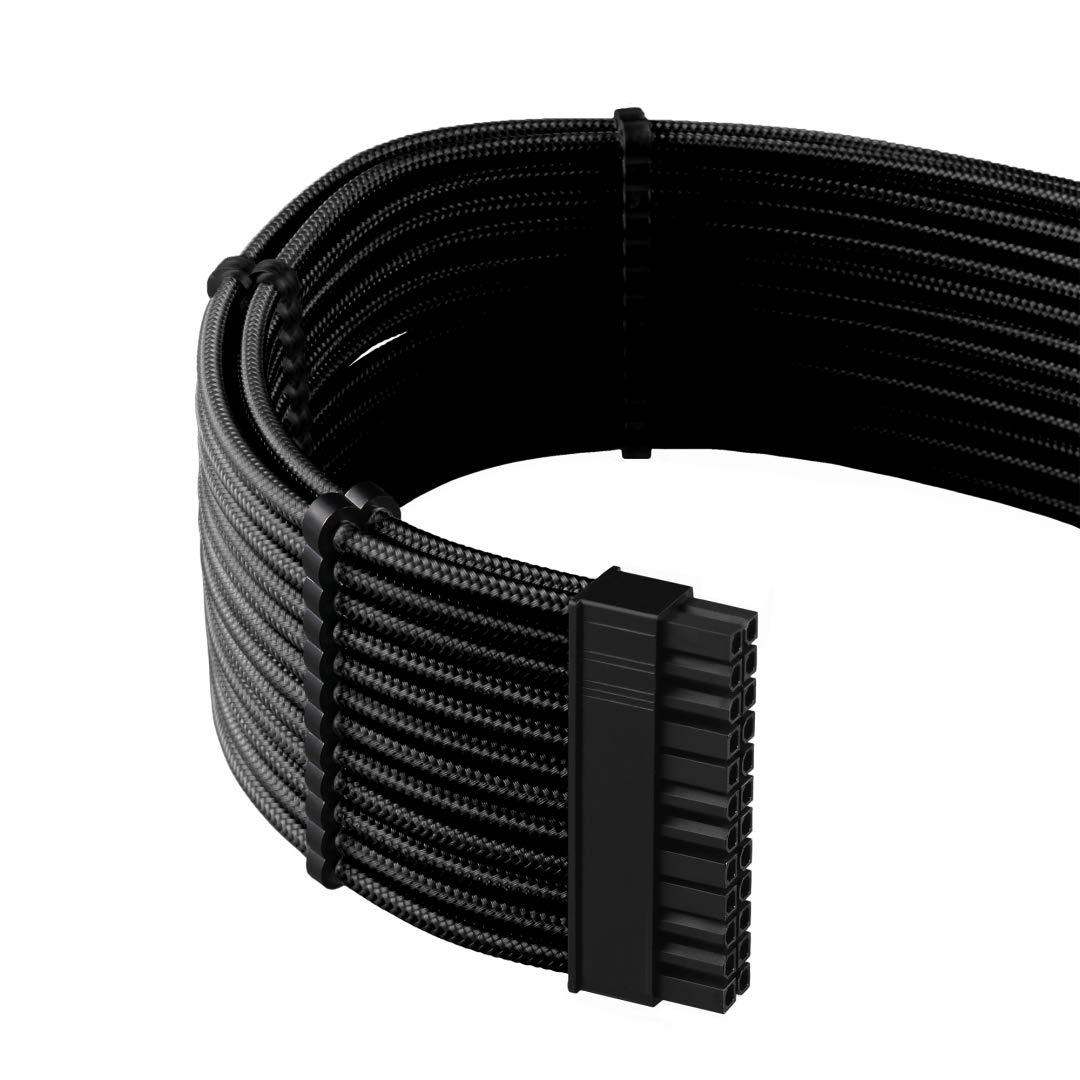 CableMod RT-Series Pro ModMesh Sleeved Cable Kit for ASUS/Seasonic/Phanteks Revolt (Black)