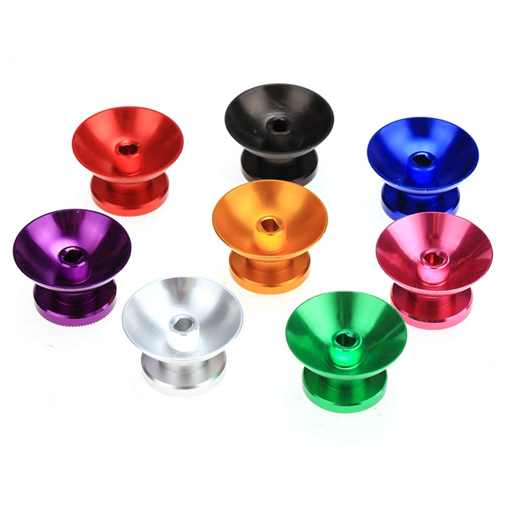 3D Aluminum Thumbsticks Analog Stick for PlayStation Dualshock 4 PS4 Pro Slim Controller Metal Joystick Cap for Xbox ONE Dualshock 4 Controller (Pink)