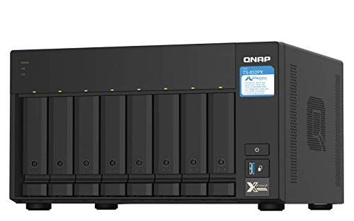 QNAP TS-832PX-4G 8 Bay High-Capacity NAS with 10GbE SFP+ and 2.5GbE