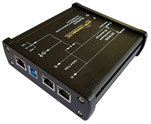 SharkTap SharkTapCC Ethernet Tap - 10-1000BaseT - Power-fail Relays, PoE Pass-through - 1 Count