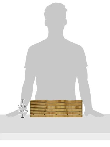 Heim Concept Bamboo Knife Block for Up To 16 Knives, Natural