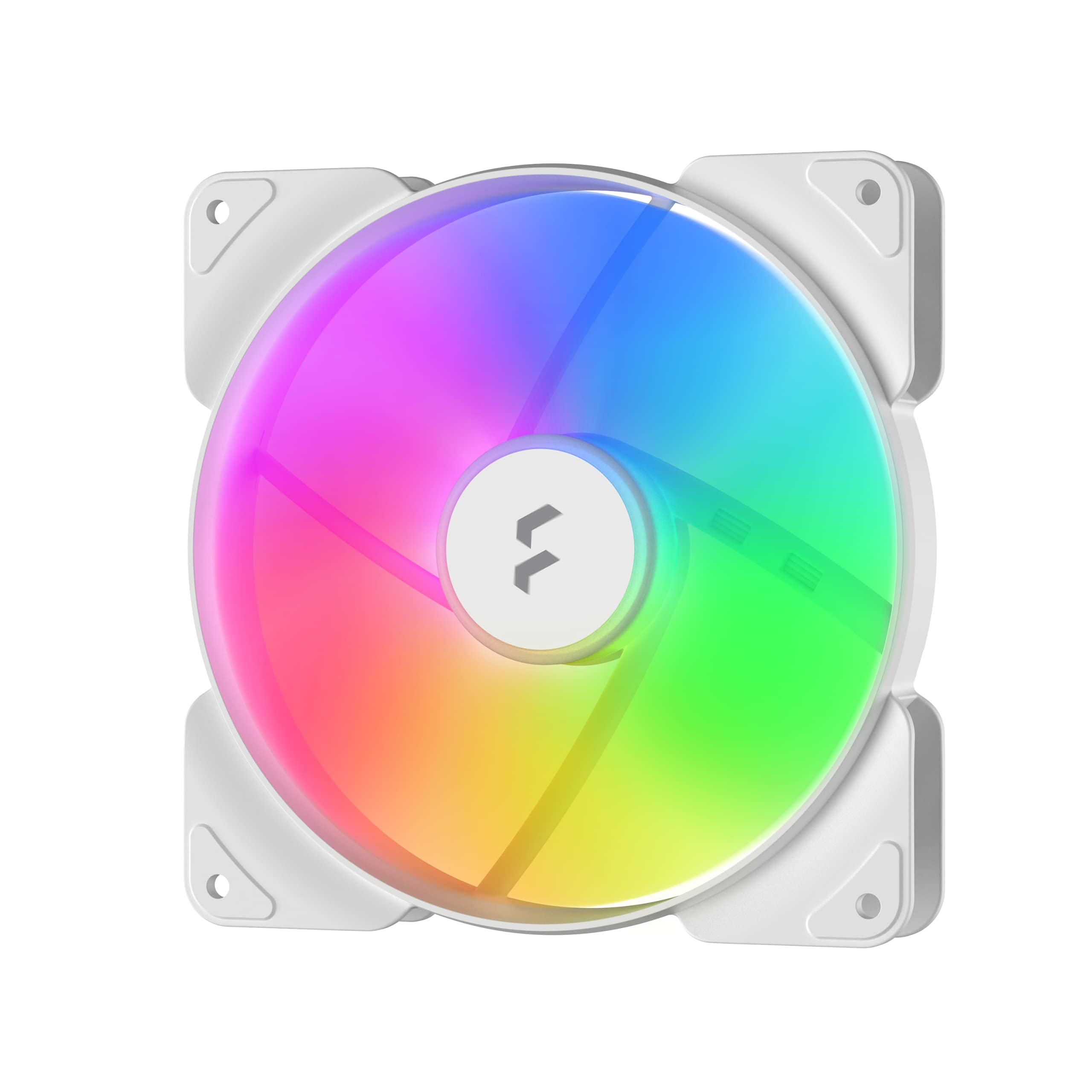 Fractal Design Aspect 14 RGB 140 mm 1000 RPM White Frame Computer Fan
