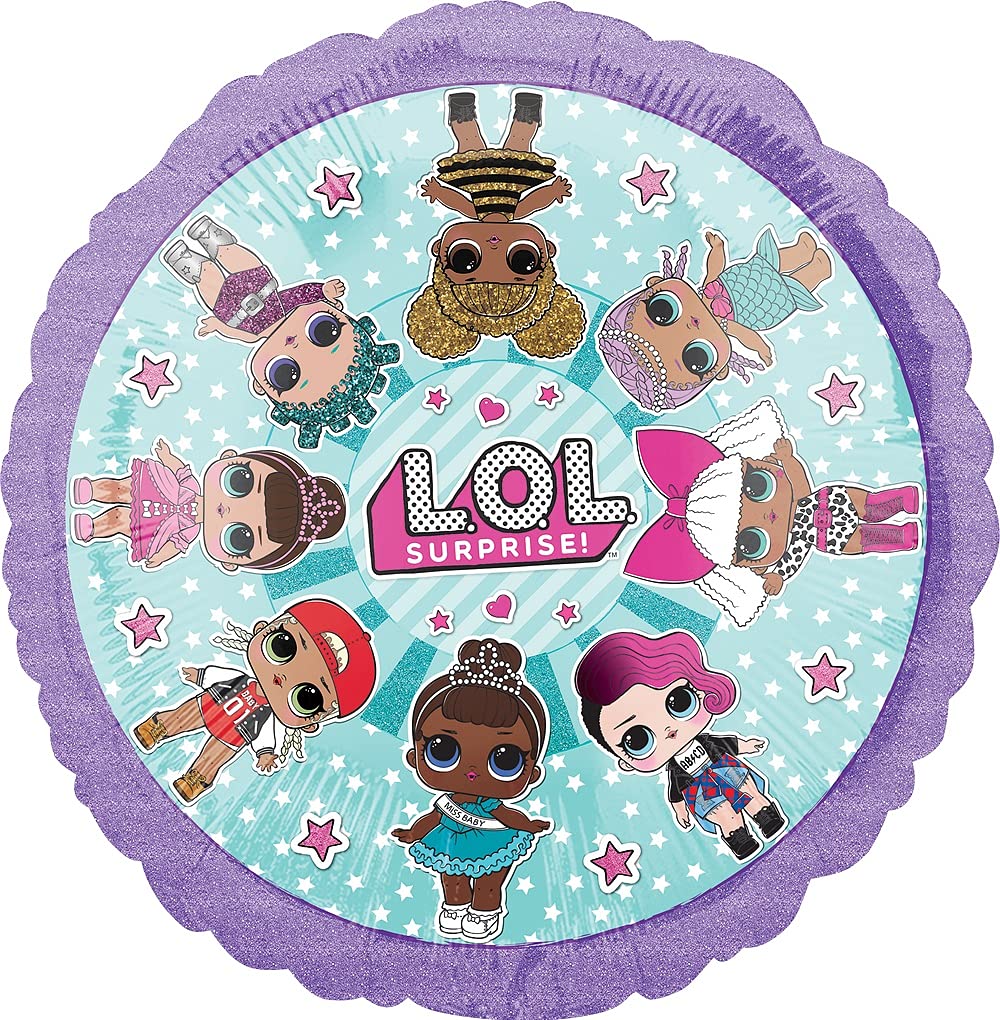 6th Birthday Party LOL Balloons Decoration Supplies