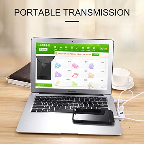 Lysee Data Cables - 3usb Multi-Function 3A Charger Converter spliltter Extension line Expansion Multi-Port HUB hub for Laptop - (Color: White, Cable Length: 120CM)