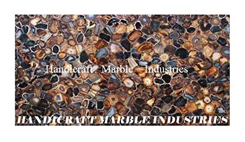 24"x18" Mix Multi Colour Agate Table Top Rectangular Table, Center Table, Coffee Table, Patio Table, Hallway Table, Living Room Furniture