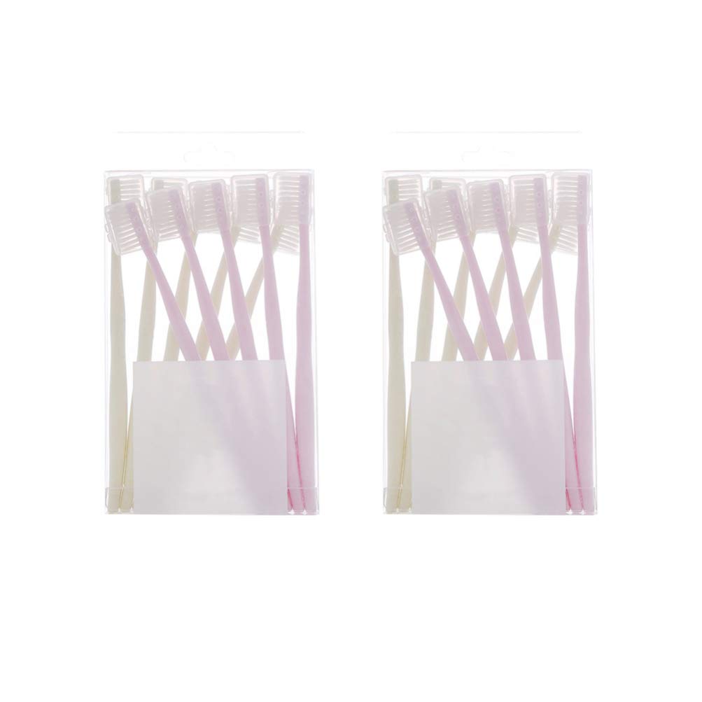 EXCEART Travel Tooth Brush 20pcs Manual Toothbrushes Soft ES for Adults Toothbrushes Soft Toothbrushes Bulk Hand Toothbrush Ultra Toothbrush Handle Aldult Travel
