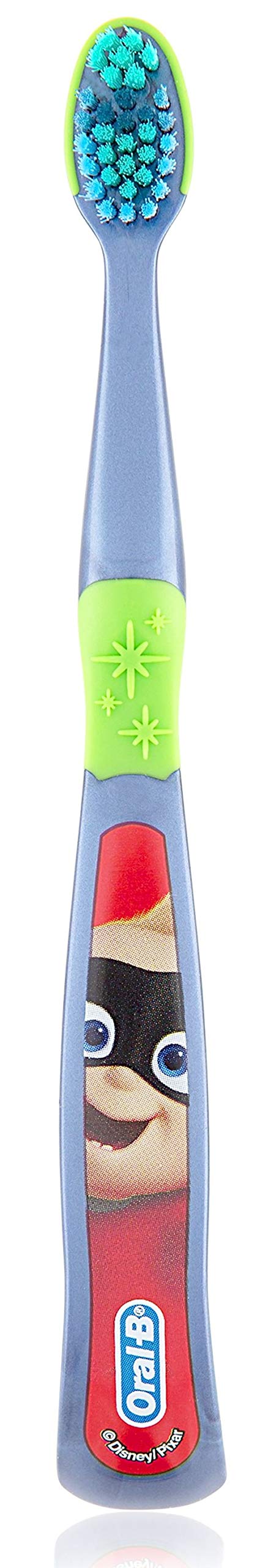 Hippie Hype Kids Manual Toothbrush, for Children and Toddlers 3+, Extra Soft Bristles - Pack of 6 (Characters Vary)
