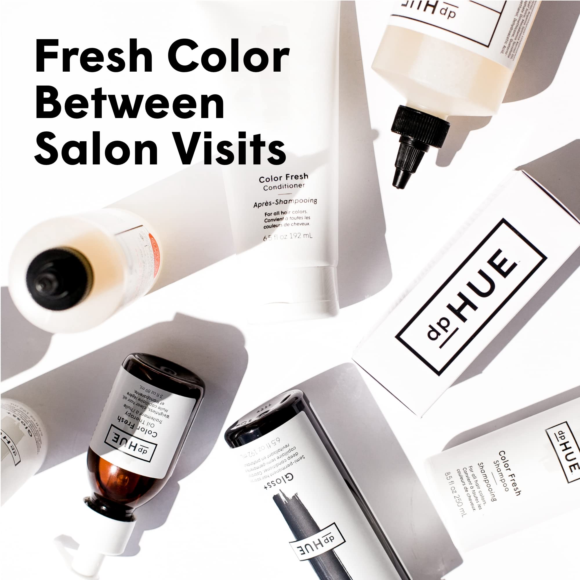 dpHUE Color Fresh Conditioner, 6.5 oz - Moisturizing Formula for Color-Treated Hair with Kumquat & Sunflower Seed Extract - Gentle & Effective
