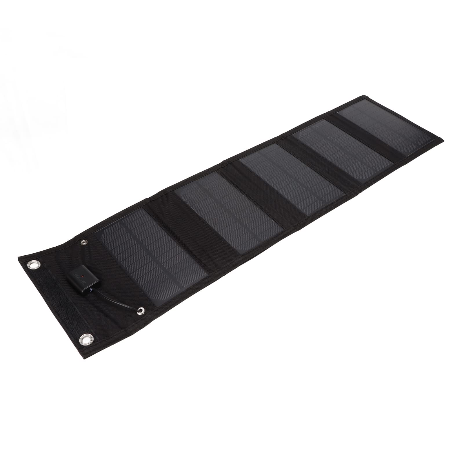 15W Foldable Portable Solar Panel, USB Solar Panel for Portable Power Station Generator Cell Phones Camera Lamp, Waterproof and Lightweight