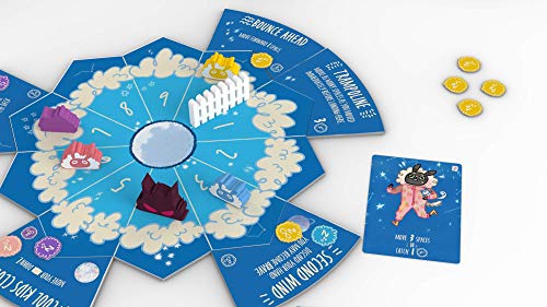 AEG Sheepy Time | Play as Sheep Jumping the Fence in Dreamland, avoid Nightmares | Interactive Push Your Luck Family Game | 1-4 Players | Ages 10+