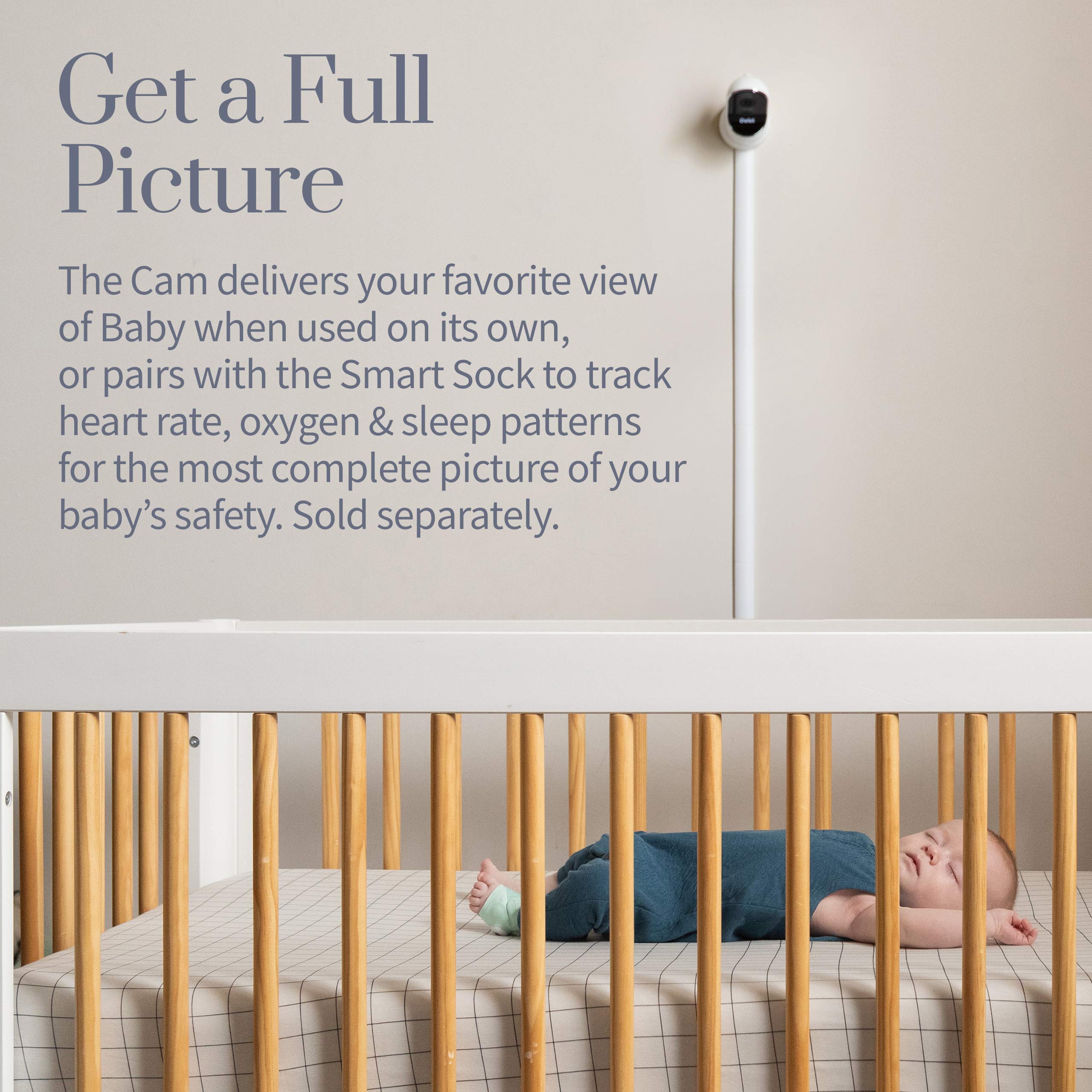 Owlet Cam 2 Pack Smart Baby Monitor - Secure, Encrypted HD Video from Anywhere, with Sound & Motion Notifications