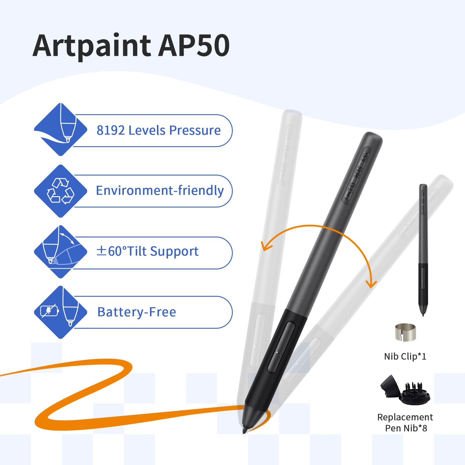 Drawing Tablet with Screen GAOMON PD1561 Drawing Monitor Art Tablet with Adjustable Stand, 10 Shortcut Keys, Tilt Support, Battery-Free Pen, 15.6-inch Graphics Tablet for Mac, Windows PC