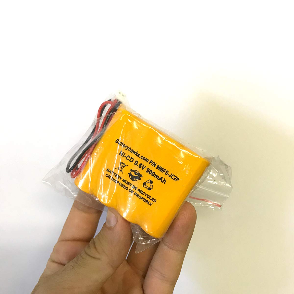 9.6v AA900mAh Ni-CD 9.6v AA700mAh Ni-CD Exit Sign Emergency Light Battery Pack Replacement Batteryhawk, LLC