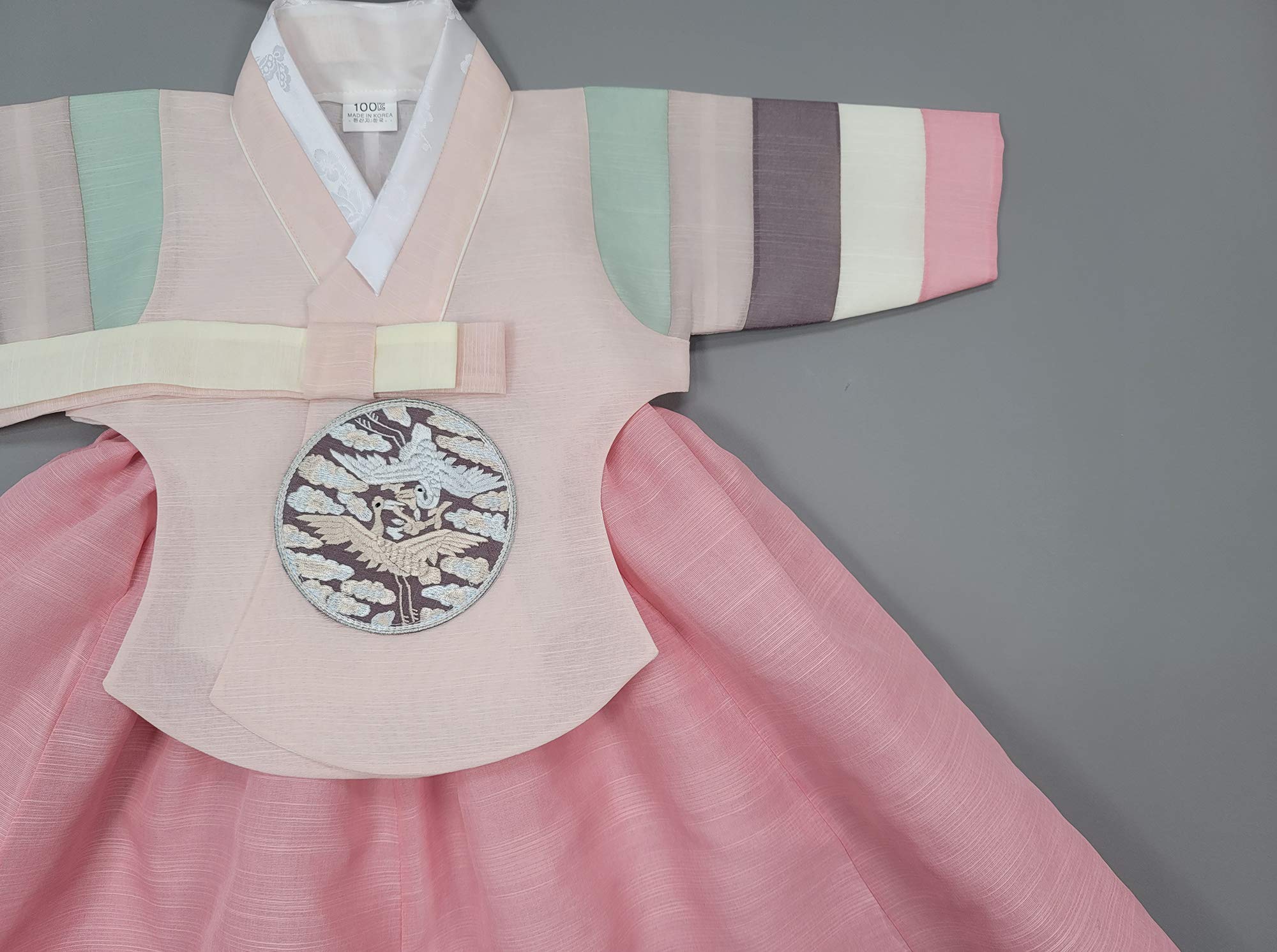 hanbok ore Hanbok Baby Girl 100th Days Korea Traditional BAIKIL Party Celebrations Pink Saekdong 01,Medium
