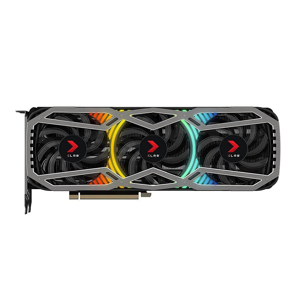 PNY GeForce RTX 3070 Ti 8GB XLR8 Gaming Revel Epic-X RGB Triple Fan Graphics Card (Renewed)