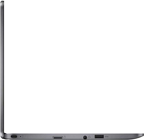 ASUS 11.6" Chromebook 4GB RAM 16GB eMMC Flash Memory Gray (Renewed)