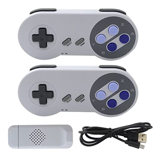 4K 2.4G Wireless HD TV Video Game Console 1500+Built-in Games+ Retro Gamepads