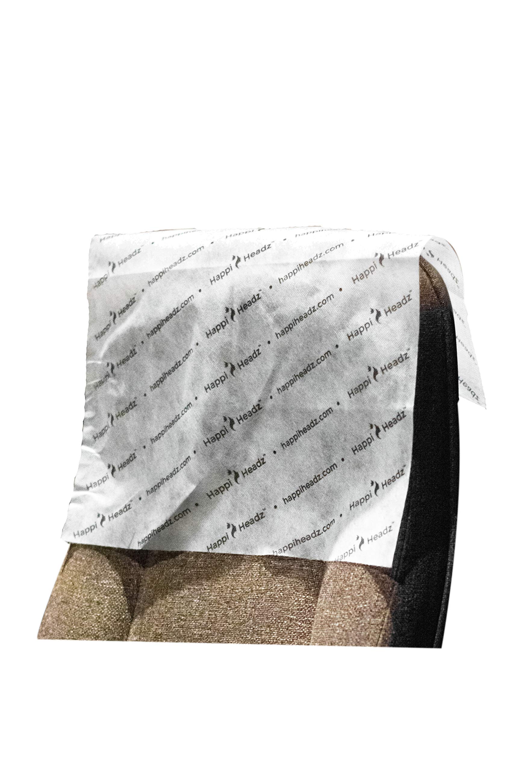Happi Headz Travel Protector for headrest and seat Cover. Use it in Airplanes, theaters, Buses, Trains, Restaurants (1 Pack)