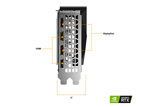Gigabyte GeForce RTX 3060 Ti Gaming OC PRO 8G Graphics Card, 3X WINDFORCE Fans, 8GB 256-Bit GDDR6, GV-N306TGAMINGOC PRO-8GD Video Card