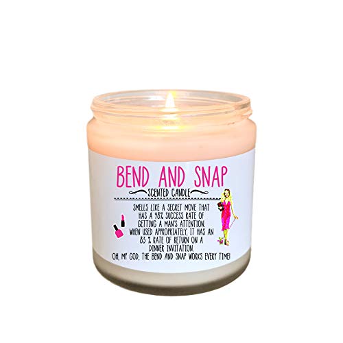 Bend and Snap Legally Blonde Gift Scented Candle Funny Candle Gift for Her Stocking Stuffer Gag Gift Holiday Gift