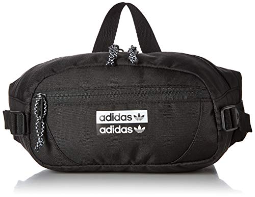 adidas Unisex Originals Utility Crossbody, Black/White, One Size